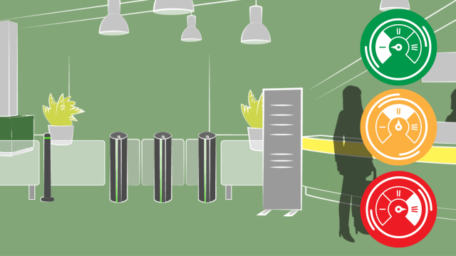 Winglock Swing - Single Wing Access Gate | Boon Edam