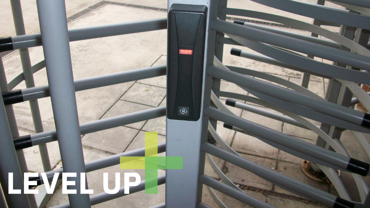 Pedestrian Turnstile Gate - Turnlock 100 | Boon Edam