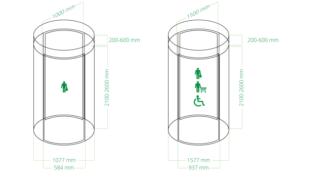 High Security Mantrap Door - Circlelock Solo | Boon Edam