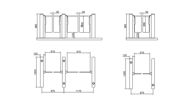 Swing Barrier Gate - Swinglane Core | Boon Edam