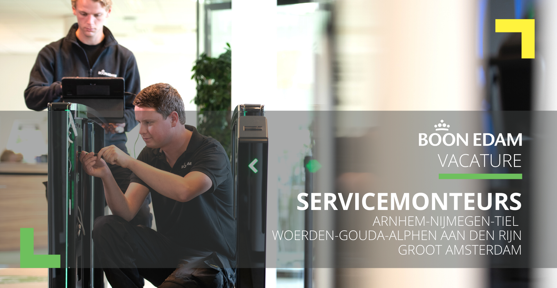 Vacature Servicemonteur Monteur Service | Boon Edam