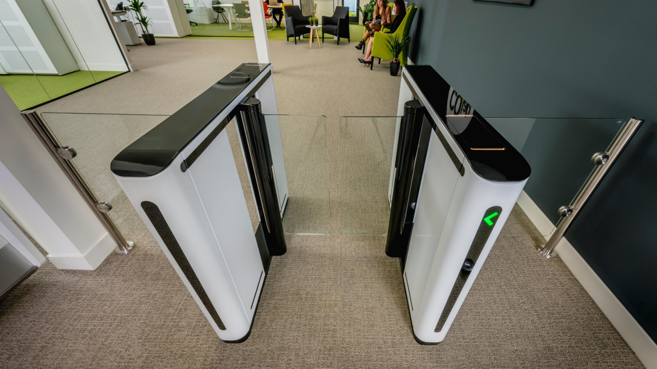 Swing Barrier Gate - Speedlane Compact | Boon Edam UK