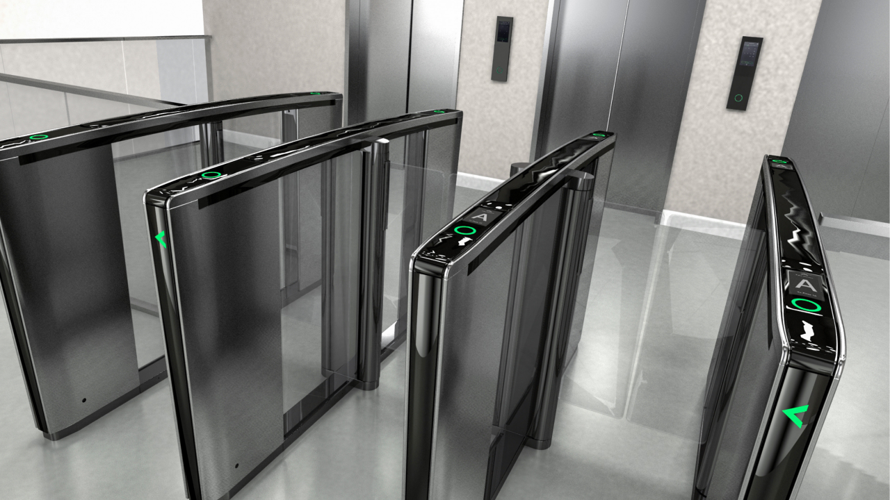 PORT 4 mini - Lift Multimedia Display | Boon Edam