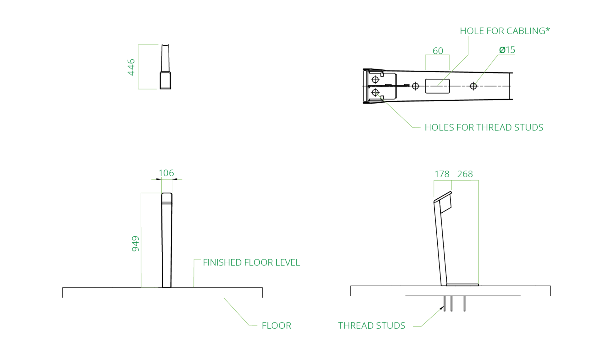 Access Control Pedestal - The Lifeline Boost | Boon Edam