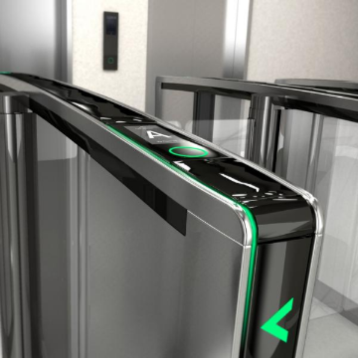 Speed Gate Turnstile - Lifeline Speedlane Swing | Boon Edam