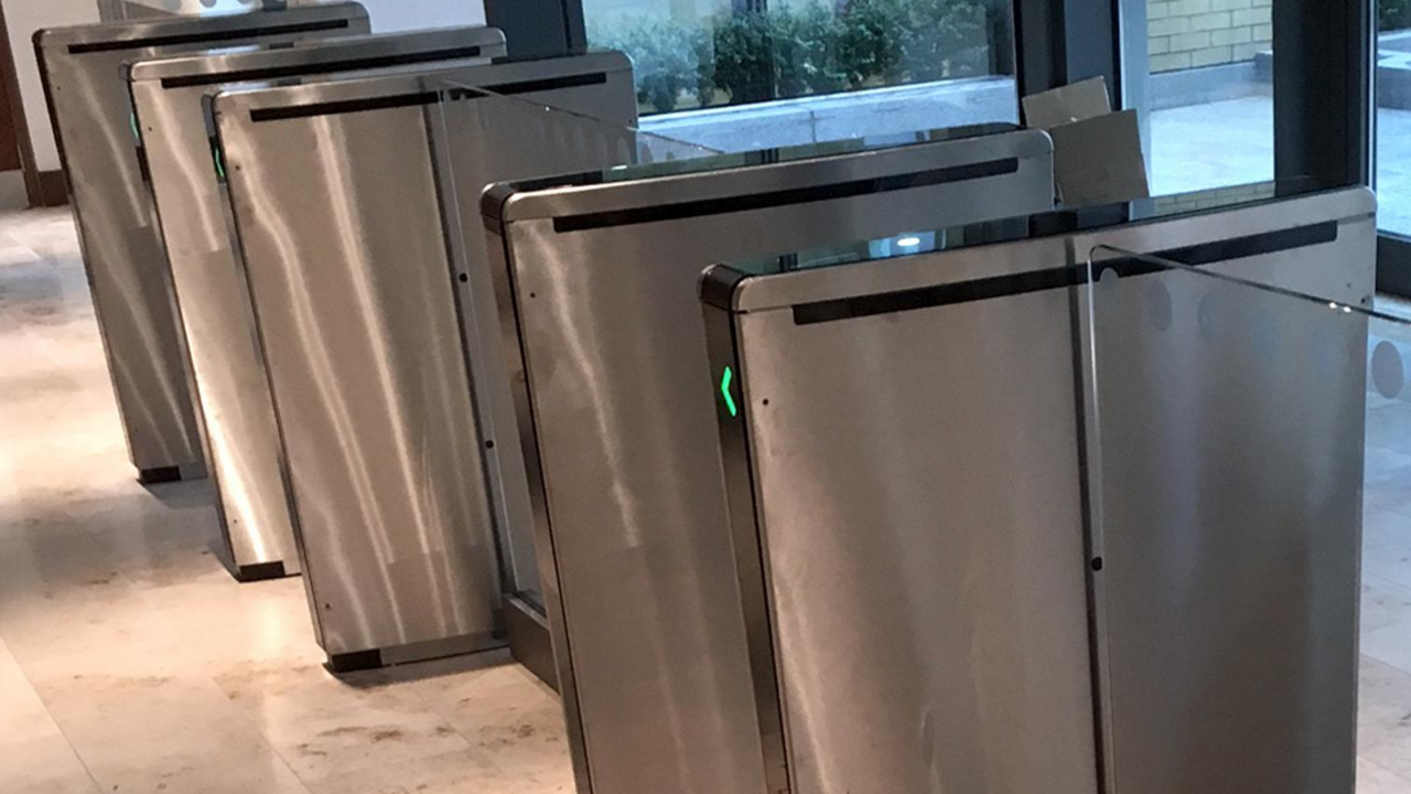 Lifeline Speedlane Open Barrier-Free Optical Turnstile | Boon Edam USA