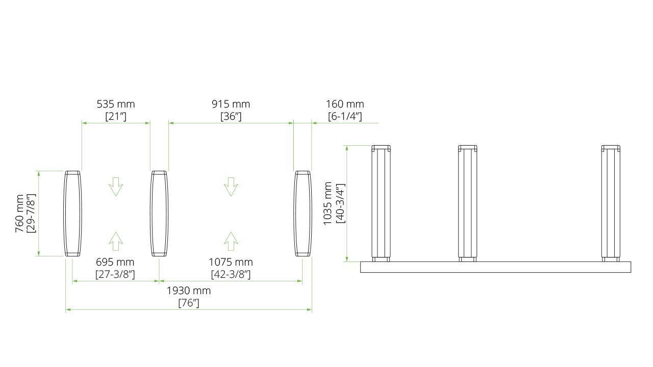 Lifeline Speedlane Open Barrier-Free Optical Turnstile | Boon Edam USA