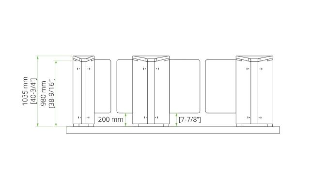 Lifeline Speedlane Slide Security Turnstile | Boon Edam USA